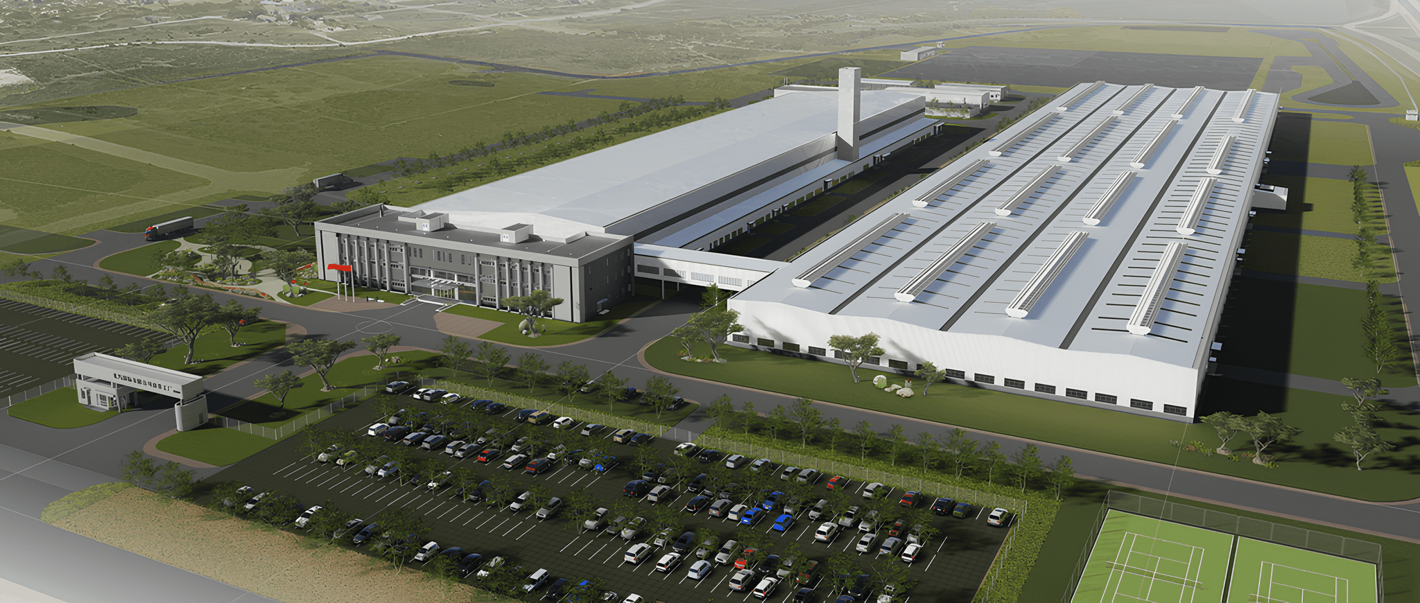 BAIC - Automotive Manufacturing Plant Designed By Bounou Designs