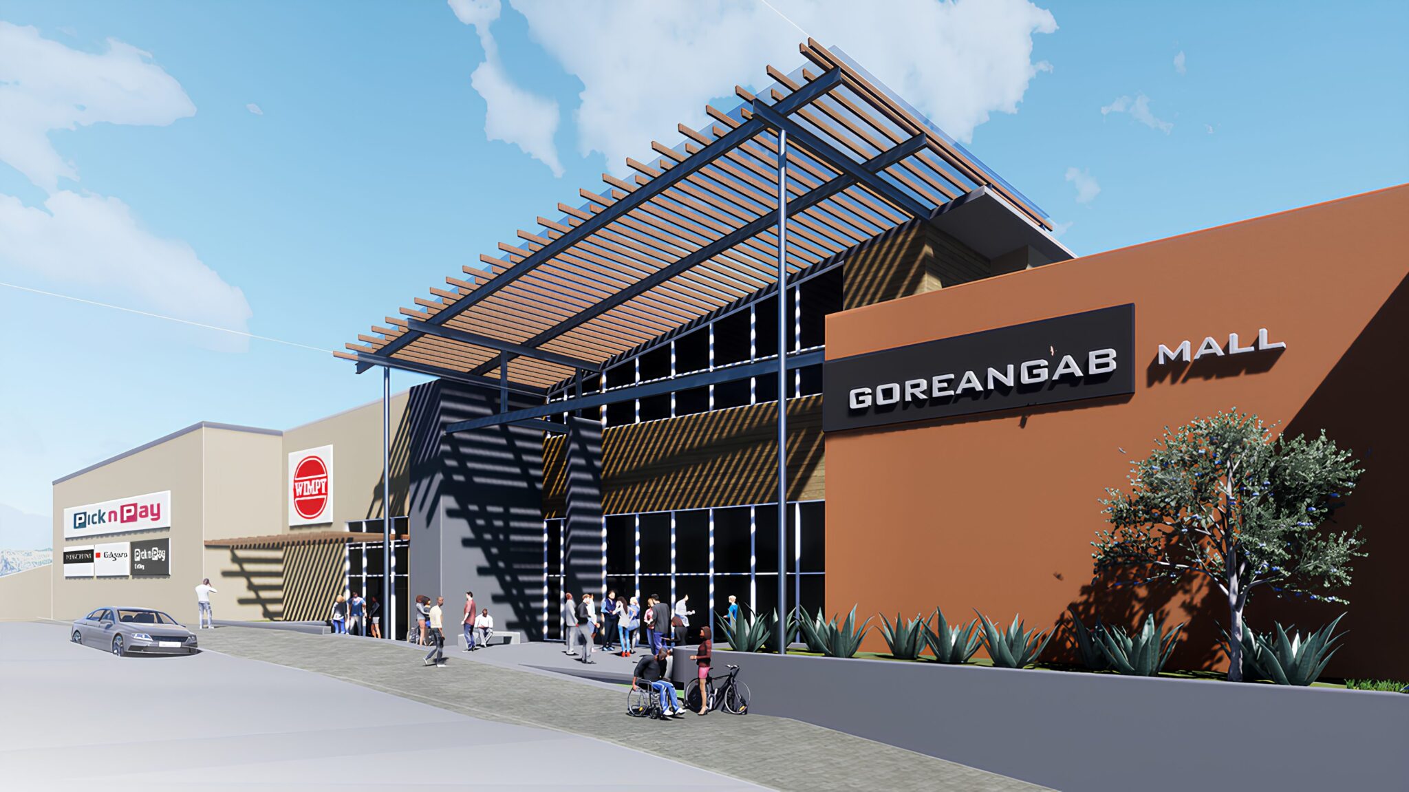 Goreangab Mall Designed By Bounou Designs